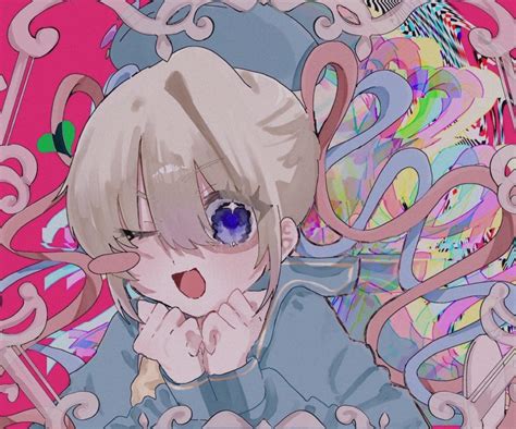 Safebooru 1girl D Blonde Hair Blue Eyes Blue Shirt Chouzetsusaikawa