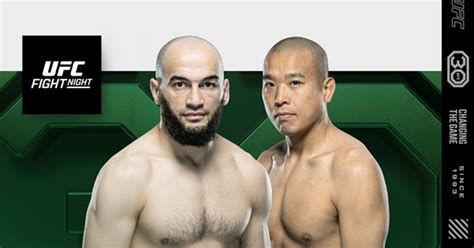 아이언 터틀 박준용 러시아 출신 두라예프 상대로 Ufc 4연승 도전