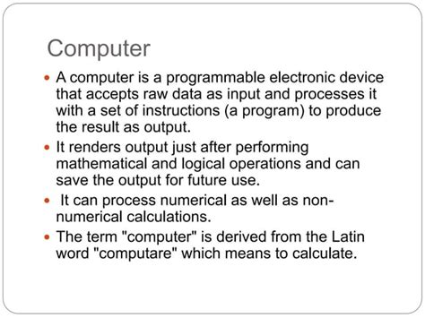 Basic Computer Organization Class 11pptx