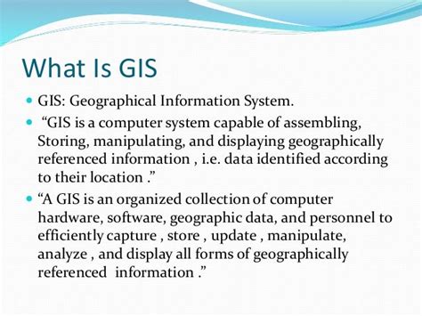 Functions Of Gis