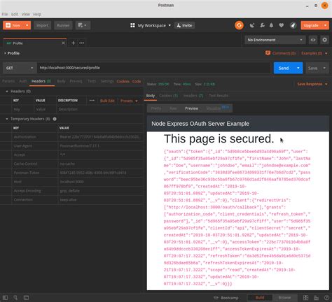 Express Js Oauth 2 Server Using Oauth2 Server Package Nice Programmer