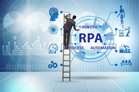 Concept Of RPA Robotic Process Automation Stock Photo Image Of Improvement Industry