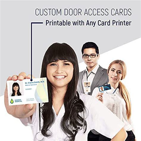 Getuscart Custom Prox Cards 200 Pak For Hid Access Control Standard 37 Bit H10304 Format
