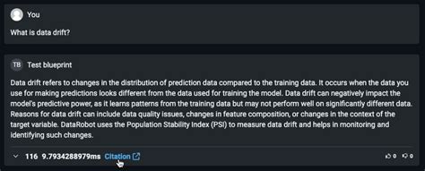 Create A Chat Generation Q A Application DataRobot Docs