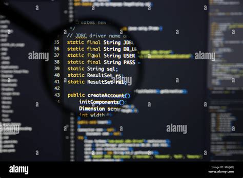 Real Java Code Developing Screen Programing Workflow Abstract