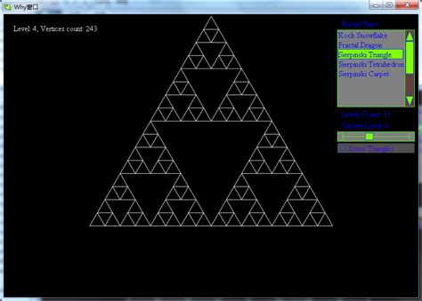 分形之谢尔宾斯基 sierpinski 三角形 csdn博客