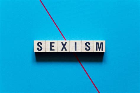 Sexism Word Concept On Cubes Stock Image Image Of Conceptual Activism
