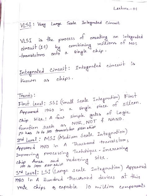 Vlsi Note Pdf