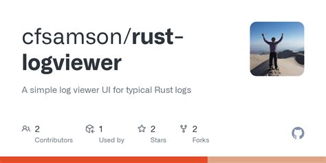 GitHub Cfsamson Rust Logviewer A Simple Log Viewer UI For Typical Rust Logs