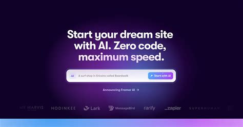 Framer Ai 產出網頁，實用性高 · 嫁給 Rd 的 Ui Designer