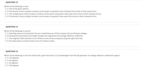 solved which of the followings is true a two of the given