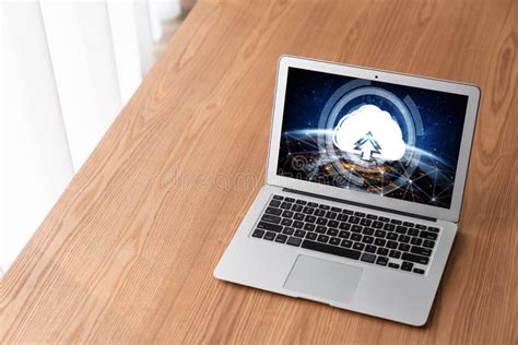 Cloud Computing Software For Modish Remote Work Stock Image Image Of Data Network 334951663