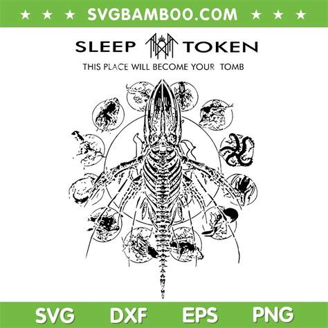 Sleep Token This Place Will Become Your Tomb Svg Sleep Token Album Svg Hot Tour Sleep Token