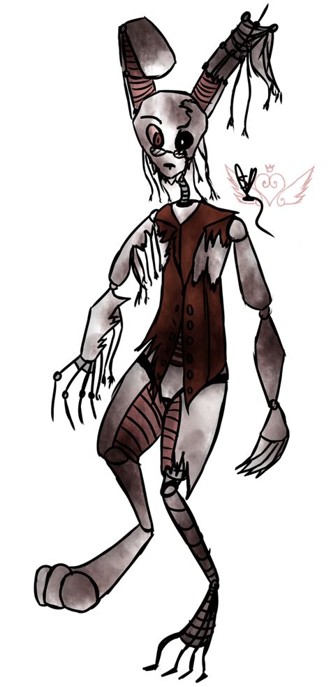 Fnaf Custom White Rabbit Withered By Spookstressprincess On Deviantart