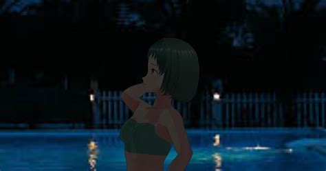 Persona3 Fuuka Bikini Model At Night Uwscubammdのイラスト Pixiv