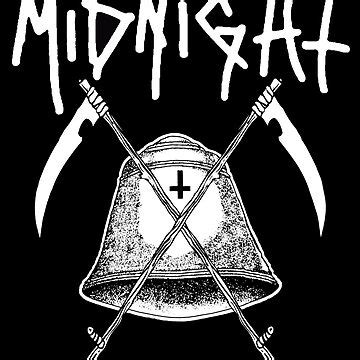 Midnight Band Logo Sticker For Sale By Krazy Legs Redbubble