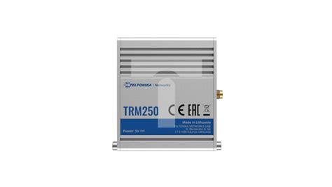 Przemysłowy modem 4G LTE Cat M1 NB IoT 3G 2G mini SIM IP30 Teltonika TRM250 TELTONIKA
