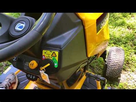 Cub Cadet XT2 Cold Start - YouTube