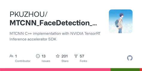 Github Pkuzhoumtcnnfacedetectiontensorrt Mtcnn C Implementation