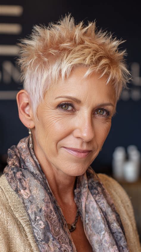 51 Short And Spiky Haircuts Women Over 50 Are Loving In 2026