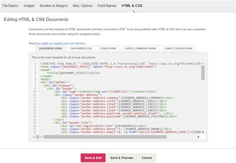 Use Html And Css In Pdf Themes