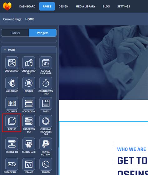 Widget Popup Moto Help Center