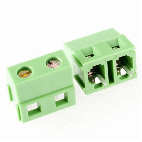 Pcs P Pcb Mount Terminal Block Connector Mm Pitch Lazada Ph