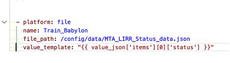 Home Assistant MTA Service Status Python Script Scripts Home Assistant Community