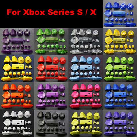 1set For Xbox Series X S Controller Lb Rb Bumpers Trigger Buttons Kit L R Lb Rb Bumper Trigger