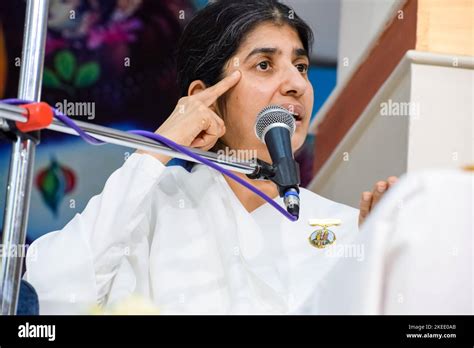 New Delhi India October 16 2022 Bk Shivani During Meditation Session Shivani Verma Better