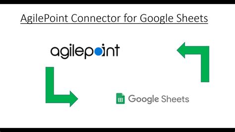 AgilePoint NX Connector For Google Sheets YouTube