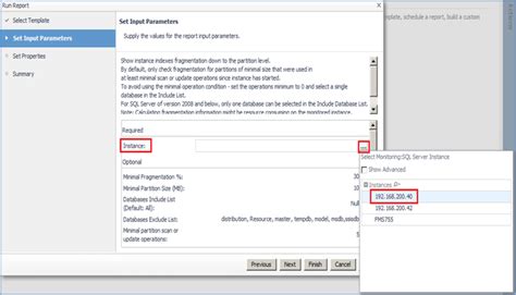 在foglight Pi For Sql Server 產出index Fragment Report