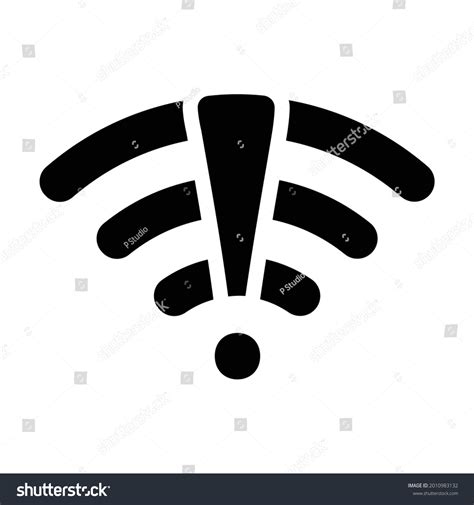 No Connection Icon Vector No Network Stock Vector Royalty Free Shutterstock