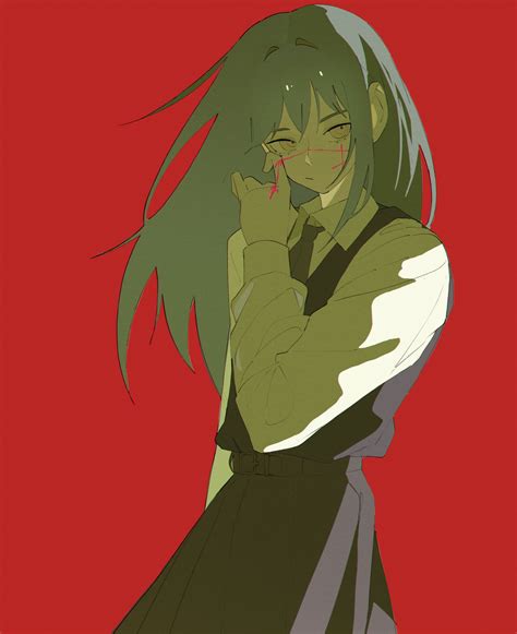 Yoru Chainsaw Man Drawn By Joosibi Danbooru