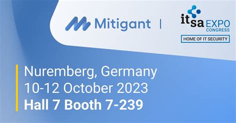 Mitigant On Linkedin Itsa2023 Cloudsecurity Cyberresilience Nis2 Cloudresilience…