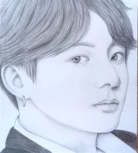 Bts Drawing Sketch Sketch Drawing Of Bts Step By Step Full Tutorial