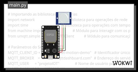 Projeto IOT Wokwi ESP32 STM32 Arduino Simulator