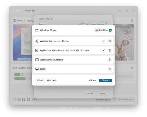 Recorderapp · Versatile Screen Capture And Camera Recorder For Macos