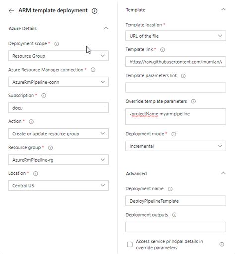 使用 Azure Pipelines 进行持续集成 Azure Resource Manager Azure Docs