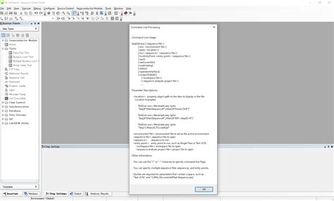 run a sequence file from windows explorer or command line ni