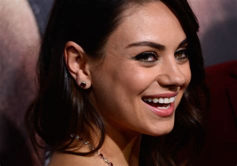 Mila Kunis Smiling