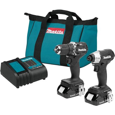 Makita 18v Lxt Sub Compact Lithium Ion Brushless Cordless 2 Piece Combo