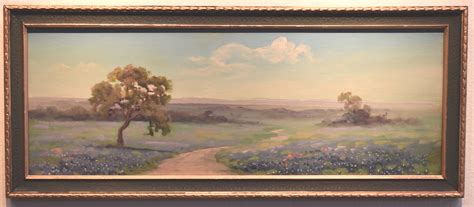 Robert Wood G Day Bluebonnet 1630 Texas Art Vintage Texas