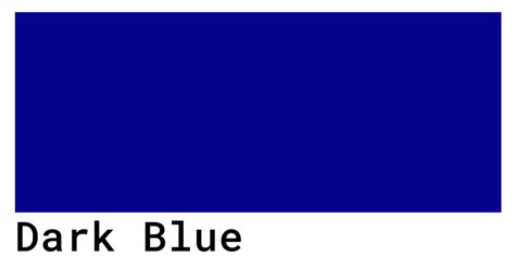 Dark Blue Color Codes The Hex RGB And CMYK Values That You Need