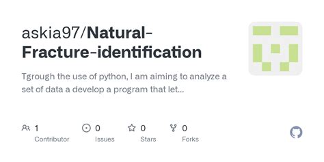 Github Askia97natural Fracture Identification Tgrough The Use Of