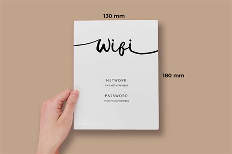 Wifi Password Template — Arquiflash Wifi Password Template — Arquiflash