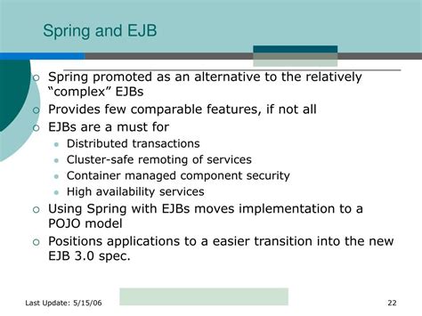 Ppt Spring J2ee Framework Powerpoint Presentation Free Download Id 1280785