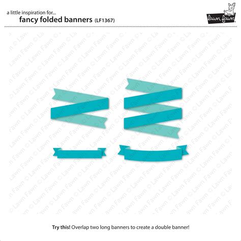 Fancy Folded Banners Lawn Fawn