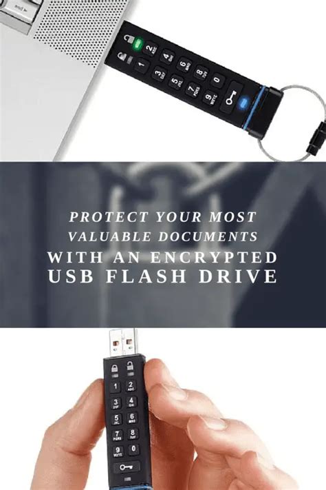protect your most valuable documents with an encrypted usb flash drive