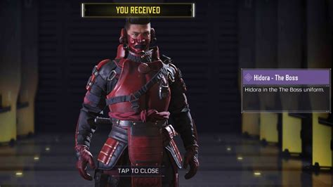 New Hidora The Boss Character Gameplay In Cod Mobile High